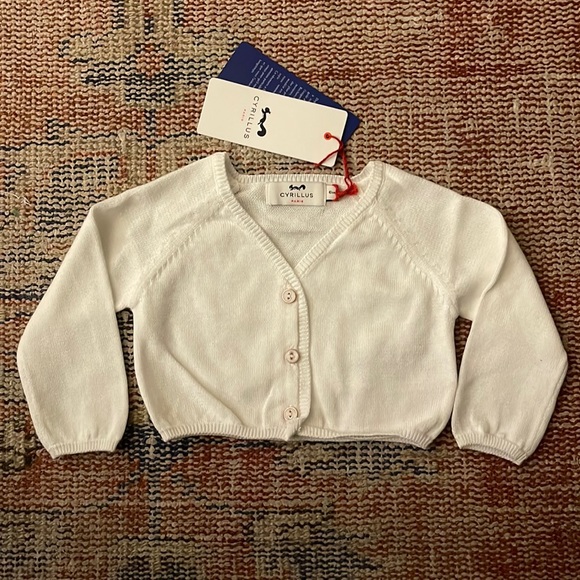 Cyrillus | Shirts & Tops | Nwt Cyrillus Paris Ceremonie Cardigan In ...